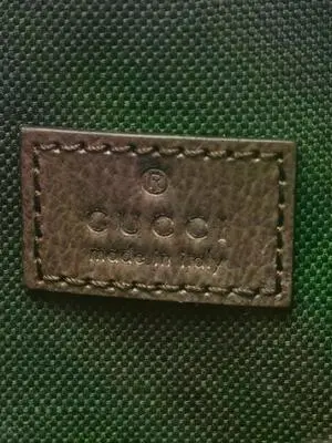 Gucci Gg Supreme Web Stripe Belt Bag