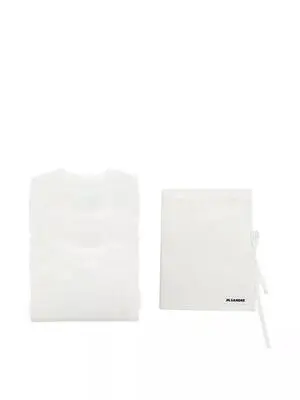 JIL SANDER Cotton Crew Neck T-shirt - White