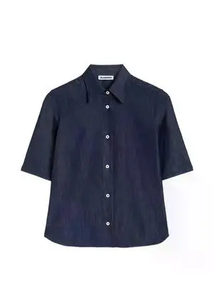 JIL SANDER Chambray Shirt - Blue