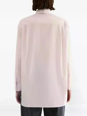 JIL SANDER Embroidered Logo Poplin Shirt