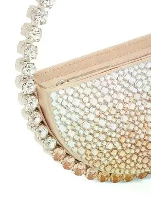 L'ALINGI Eternity Crystal-embellished Clutch Bag