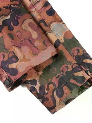 Dior X Peter Doig Camouflage Cargo Pants
