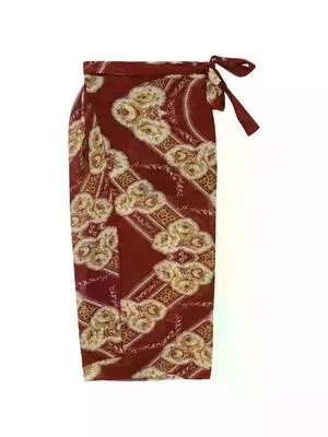FORTELA Nelly Floral-print Silk Skirt