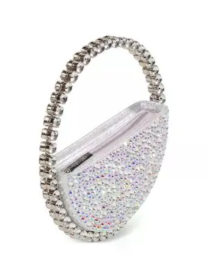 L'ALINGI Eternity Stone-encrusted Clutch Bag