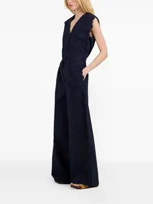 Momoni Broderie Anglaise Cotton Palazzo Pants