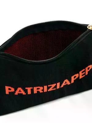 Patrizia Pepe Logo-intarsia Pouch
