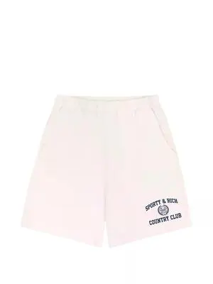 SPORTY & RICH Varsity Crest Shorts