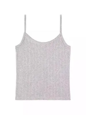 SPORTY & RICH Logo Patch Tank Top