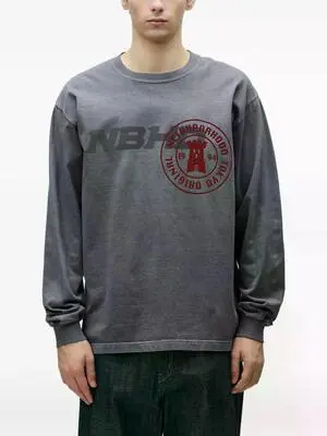 NEIGHBORHOOD Logo-print Long-sleeved T-shirt