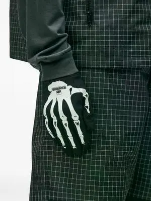 NEIGHBORHOOD Skeleton Print Gloves