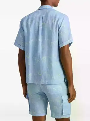 Vilebrequin Turtle-print Bowling Shirt