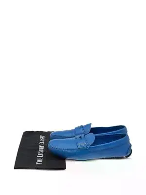 Prada Saffiano Leather Loafers