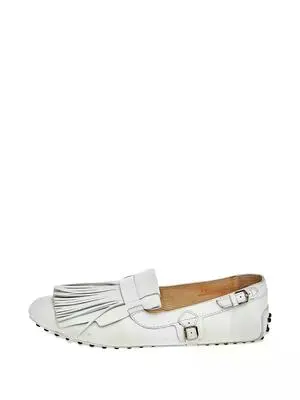 TOD'S Tassel Leather Loafers