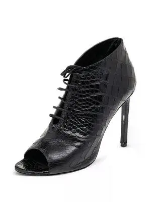 Saint Laurent 100mm Stiletto Ankle Boots