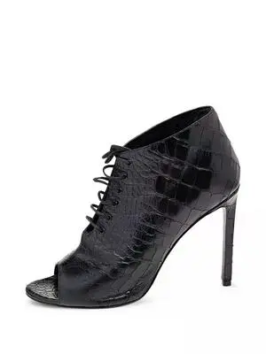 Saint Laurent 100mm Stiletto Ankle Boots