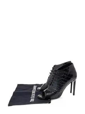 Saint Laurent 100mm Stiletto Ankle Boots