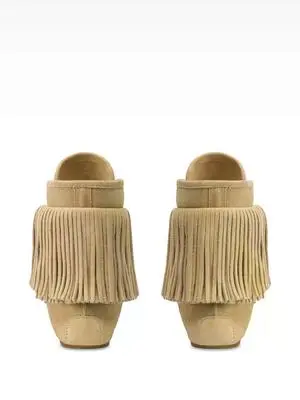 Paris Texas Indiana Fringe-trimmed Ankle Boots