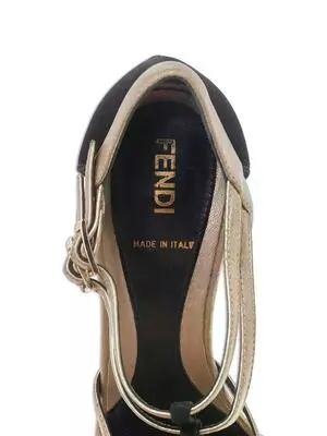 Fendi T-strap Platform Sandals