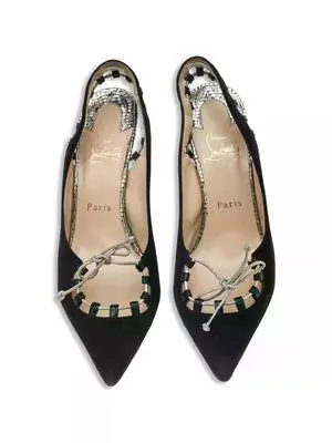 CHRISTIAN LOUBOUTIN Suede Heeled Pumps