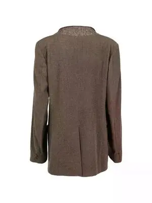 MAISON MARGIELA Notch Lapel Patch Pocket Jacket