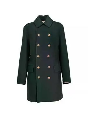 JEAN PAUL GAULTIER Double-breasted Belted Coat - Green
