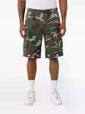 BLDG4 Sophia Grand Stud-embellished Cargo Shorts
