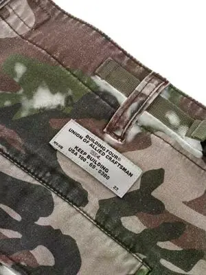 BLDG4 Sophia Grand Stud-embellished Cargo Shorts