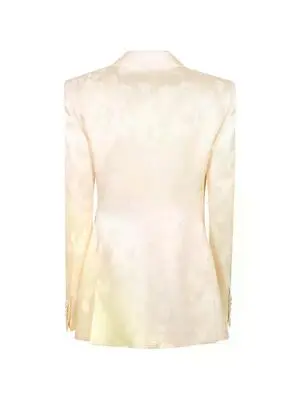 Gabriela Hearst Floral-jacquard Double-breasted Blazer