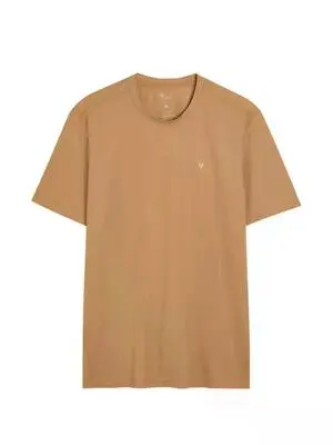 NOW YOU LIVE Shearsby Logo-detail T-shirt - Neutrals