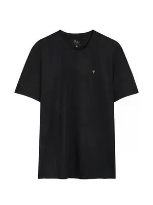 NOW YOU LIVE Shearsby Logo-detail T-shirt - Black