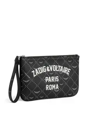 Zadig&Voltaire Roma Logo-print Pouch