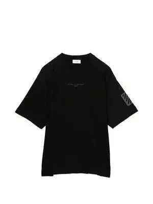 Off-White X Virgil Abloh Logo Print T-shirt - Black