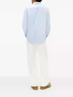 Tommy Hilfiger Logo-embroidered Button-down Shirt