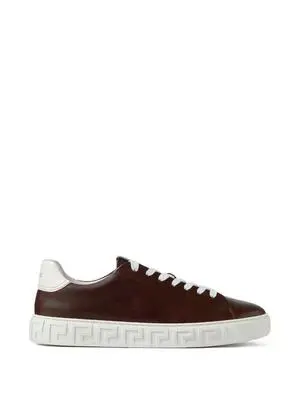 Versace Greca Leather Sneakers