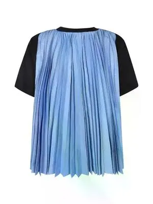 Sacai Pleated-back T-shirt