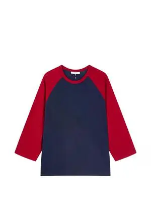 STUDIO TOMBOY Raglan Sleeve T-shirt - Blue