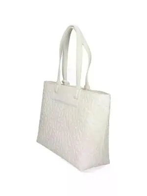 Armani Exchange Logo-embossed Tote Bag