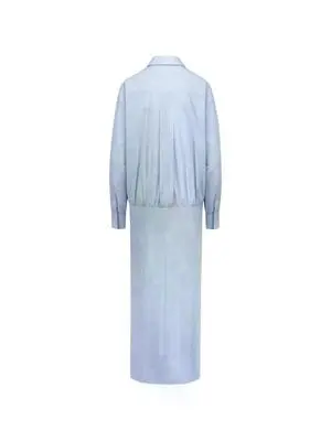 THE ARKOW Margot Striped Maxi Dress