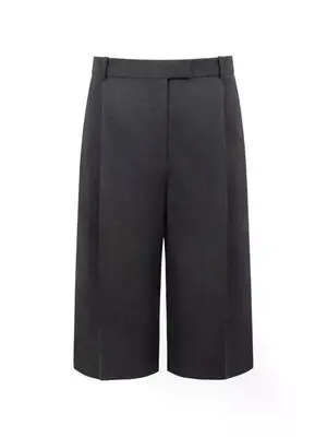 THE ARKOW Cleo Pleated Shorts - Grey