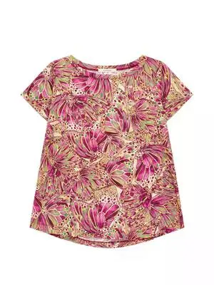 Malìparmi Shell-patterned T-shirt - Pink