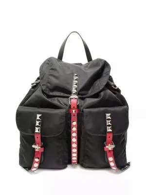 Prada Studded Backpack
