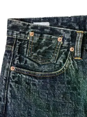 NBDN DENIM Saiko Stonewashed Straight-leg Jeans
