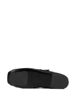 NODALETO Embellished Mesh Loafers