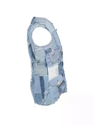MERYLL ROGGE Patchwork Sleeveless Top
