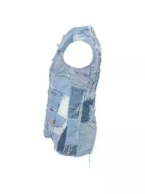 MERYLL ROGGE Patchwork Sleeveless Top
