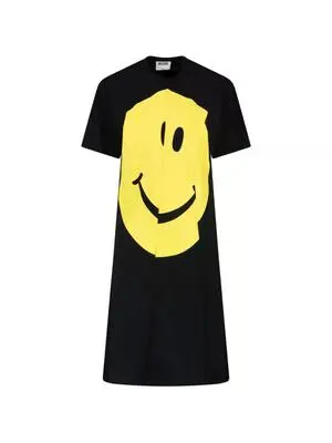 Moschino Smiley Patch T-shirt Dress