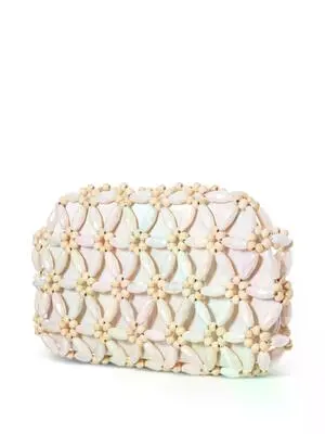 0711 TBILISI Tebea Bead-embellished Clutch Bag