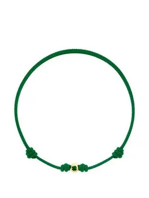 Luis Morais Four-leaf Clover Cord Bracelet