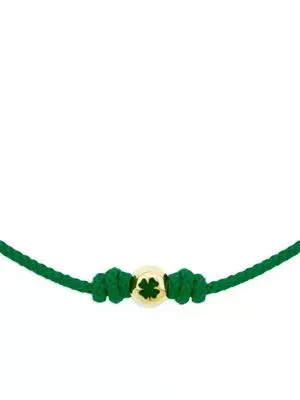 Luis Morais Four-leaf Clover Cord Bracelet