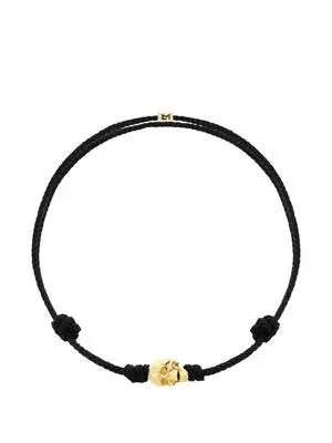 Luis Morais Skull Cord Bracelet - Gold